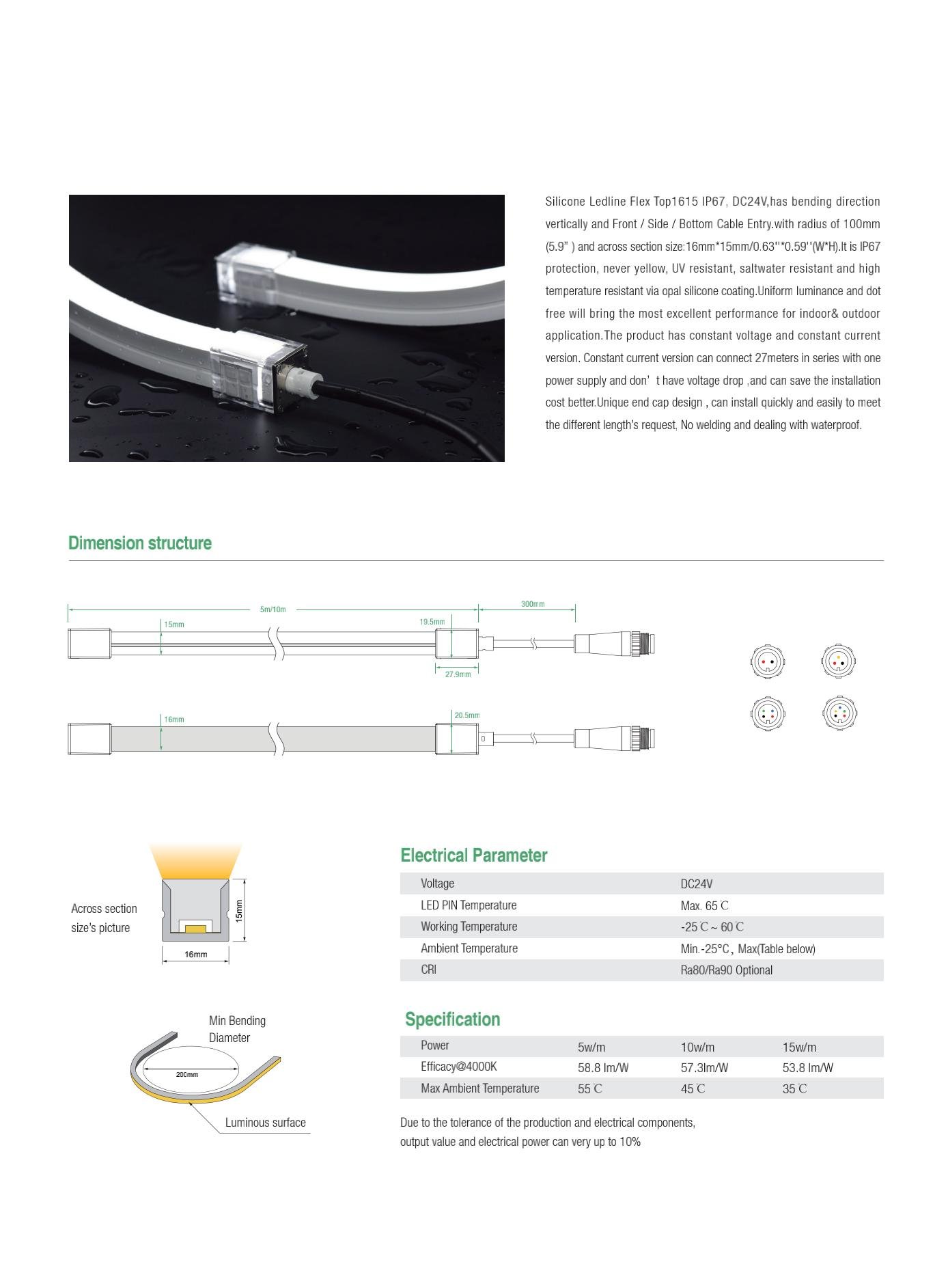 LED Neon N1615 | Potato Lighting